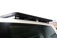 China Powder Coated Aluminum Roof Rack 2160x1320mm 200kg Capacity for Toyota 4Runner 4th Gen for sale