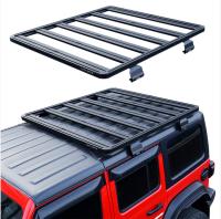 China Aluminum Roof Rack for Jeep Wrangler 1500x1425mm 200kg Capacity UV Stable Powder Coating for sale