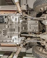 China Full Set Transmission Skid Plate for Jeep Wrangler JL 5mm Aluminum Alloy Black for sale