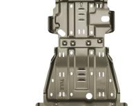 China Black Radiator Skid Plate for Nissan Patrol Y62 35kg Magnesium Aluminum Alloy Off-Road Upgrade for sale