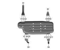China Nissan Patrol Y62 Fuel Tank Skid Plate 35kg Magnesium Aluminum Alloy Underbody Guard for sale