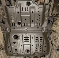 China Nissan Patrol Y61 GR V Pickup Engine Skid Plate Magnesium Aluminum Alloy 50kg for sale