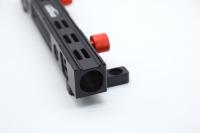 China Aluminum Alloy Tailgate Antenna Flagpole Holder 323x78x86mm for Jeep Wrangler for sale