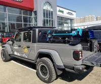 China Heavy Duty Truck Bed Rack for Jeep Gladiator JT 2020 2021 Carbon Steel 500 lb Capacity for sale
