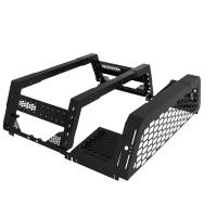 China Universal Pick Up Truck Bed Tent Rack Roll Bar for Jeep Ford Easy Installation Carbon Steel 500T for sale
