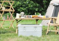 China Compact And Lightweight Aluminum Camping Kitchen Box With Ample Storage for sale