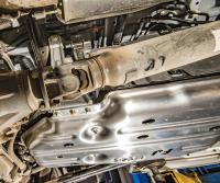China Landace 5mm Aluminum Alloy Skid Plate for FJ Cruiser Under Engine Cover Protection for sale
