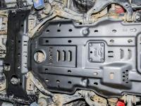 China Landace 5mm Aluminum Alloy Skid Plate for FJ Cruiser Under Engine Cover Protection for sale