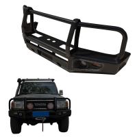China Black Steel Front Bumper Bull Bar for 4Runner Car Body Kit Exterior Accessories 210x66x75mm for sale