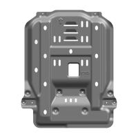 China Aluminum Alloy Transmission Skid Plate 2.5mm for Land Cruiser LC200 2008-2021 for sale