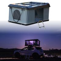 China 4x4 Off Road Hard Shell Roof Top Tent 210x143cm Waterproof Oxford Fabric 3000mm for sale