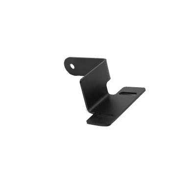 China 304 Stainless Steel Light Bar Mounting Bracket for Flat Roof Rack 132x100x50mm for sale