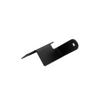 China 304 Stainless Steel Flat Roof Rack Light Bar Mounting Bracket 0.209kg Black for sale