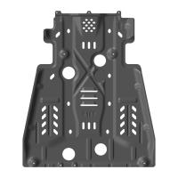 China Aluminum Alloy Skid Plate for Toyota Land Cruiser LC100 4500 2.5mm Thickness Engine and Transmission Protection for sale