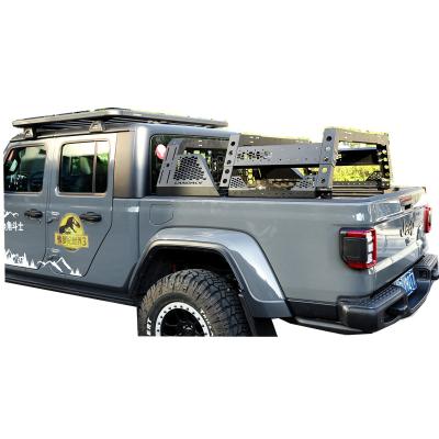 China Adjustable Powder Coating Roll Bar Pickup Bed Rack for F150 Jeep Gladiator JT 4x4 for sale