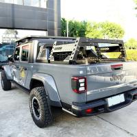 China GLADIATOR Universal Adjustable Roll Bar Steel Carrier Cage Truck Bed Rack for Jeep Gladiator JT 4x4 for sale