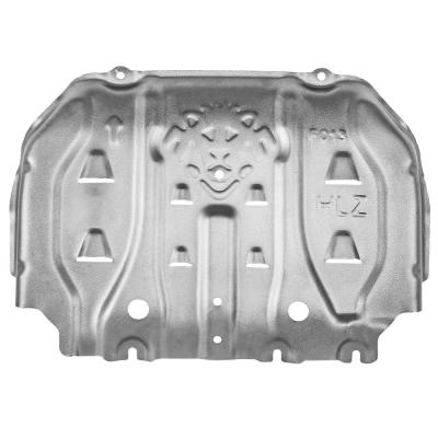 China Black Aluminum Alloy Skid Plate for Ford Ecosport Fiesta Ranger 2023 2.5mm for sale