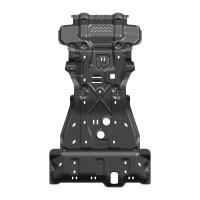 China Toyota Fortuner Fuel Tank Skid Plate 2.5mm Aluminum Alloy Custom Thickness for sale