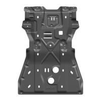 China Toyota Fortuner Fuel Tank Skid Plate 2.5mm Aluminum Alloy Custom Thickness for sale