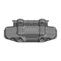 China Toyota Fortuner Fuel Tank Skid Plate 2.5mm Aluminum Alloy Custom Thickness for sale