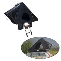 China Triangle Aluminum Rooftop Tent Hard Shell Four-Season Outdoor Camping 210x143cm for sale