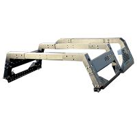 China Adjustable Black Powder Coated Car Tent Tub Rack for 4x4 Roof Top 150cm for sale