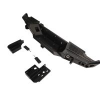 China Steel Front Bumper for Toyota Etios 2011 Crown Athlete Black Powder Coated 49.7kg for sale