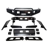 China Steel Front Bumper for Ford Everest APAC Base 188x80x33mm Black Powder Coated for sale