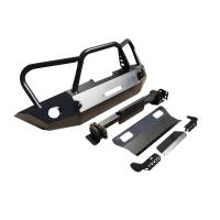 China 61.7kg Steel Front Bumper for Toyota Camry 2014 Black Powder Coated for sale