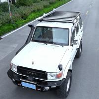 China Aluminum Roof Rack for Toyota LC76 2166x1320mm 200kg Capacity Powder Coated for sale