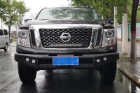 China 210x66x75cm Steel Rear Bumper for Nissan Titan 3-5mm Cold Rolled Steel for sale