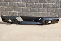 China Cold Rolled Steel Winch Bull Bar Bumper 210x66x75cm for Nissan Titan for sale