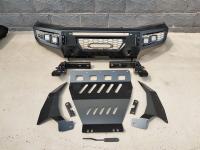 China Nissan Navara NP300 Front Bumper Plate 3-5mm Cold Rolled Steel Winch Compatible for sale