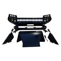China Steel Front Bumper Bull Bar for Nissan Navara 3-5mm Cold Rolled Steel Body Kit for sale