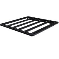 China Aluminum Roof Rack Platform for Toyota LC200 1500x1380mm Black Powder Coating for sale