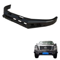 China Black Steel Front and Rear Bumper Set for Nissan Navara NP300 3-5mm Thick for sale