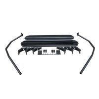 China Carbon Steel Bumper Car Bumper for Rubber Track Kart Race 1200mm Length for sale