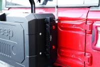 China Aluminum Alloy Rear Tool Box for Jeep Wrangler JL 30kg Capacity 700x450x317mm for sale