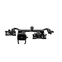 China Hard Anodized Aluminum Alloy Phone Mount for Jeep Wrangler JL JK Center Dash Console 262mm for sale