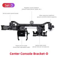 China Hard Anodized Aluminum Alloy Phone Mount for Jeep Wrangler JL JK Center Dash Console 262mm for sale