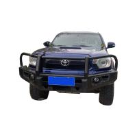 China Steel Bull Bar Front Bumper Plate for Toyota Tacoma 4x4 Accessories 3-5mm Thickness Winch for sale