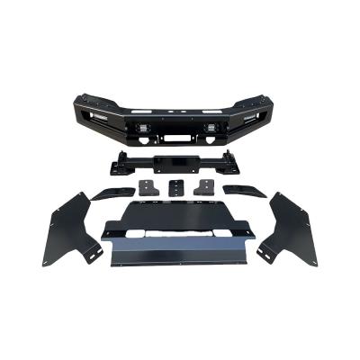 China Universal Steel Winch Bull Bar Rear Front Bumper 210x66x75cm for Toyota Hilux for sale