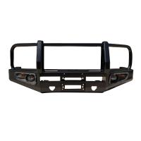 China Cold Rolled Steel Winch Bull Bar Bumper for Toyota Land Cruiser LC79 3-5mm Thick for sale