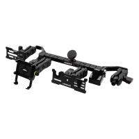 China Aluminum Alloy Center Console Bracket for Jeep Wrangler JL JK 262x488mm for sale