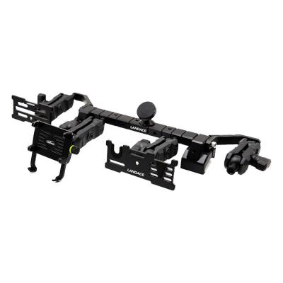 China Aluminum Alloy Center Console Bracket for Jeep Wrangler JL JK 262x488mm for sale