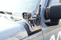 China Tank300 LED Driving Light Bracket A Pillar Mounting Bracket for Wrangler Rubicon for sale