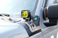 China JEEP Tank300 A Pillar LED Light Bracket Aluminum Alloy 300x250x340mm 3.5kg for sale