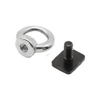 China Stainless Steel Roof Rack Eye Bolt Kit Black Electrocoating for Jeep Wrangler JL JK 0.053kg for sale