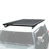 China Aluminum Roof Rack for LC150 Universal Fit 2110x1195mm 200kg Capacity Powder Coated Black for sale