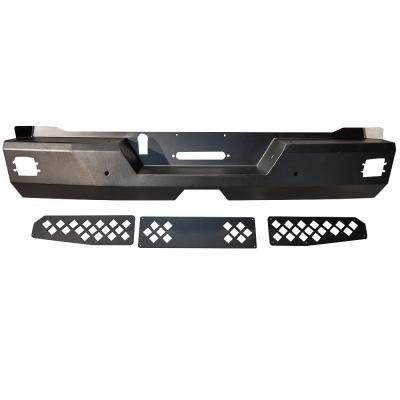 China Toyota Tundra Steel Rear Bumper with Jerrycan Holder Winch Compatible 3-5mm for sale